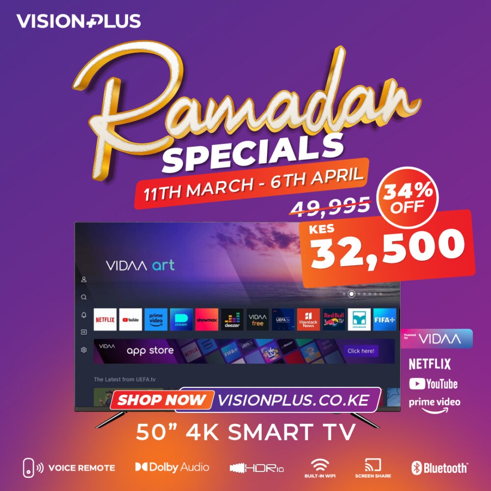Vision plus Shop | Most Affordable Tv Brand in Kenya
