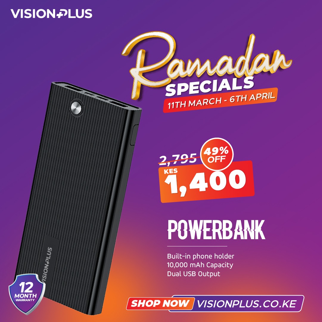 Vision Plus Powerbank 10000mAh - Vision Plus