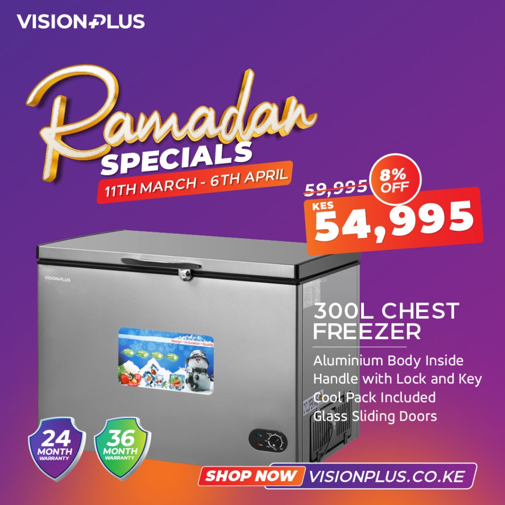 300L Chest Freezer - Vision Plus