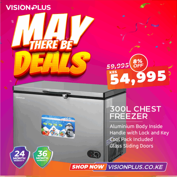 300L Chest Freezer - Vision Plus